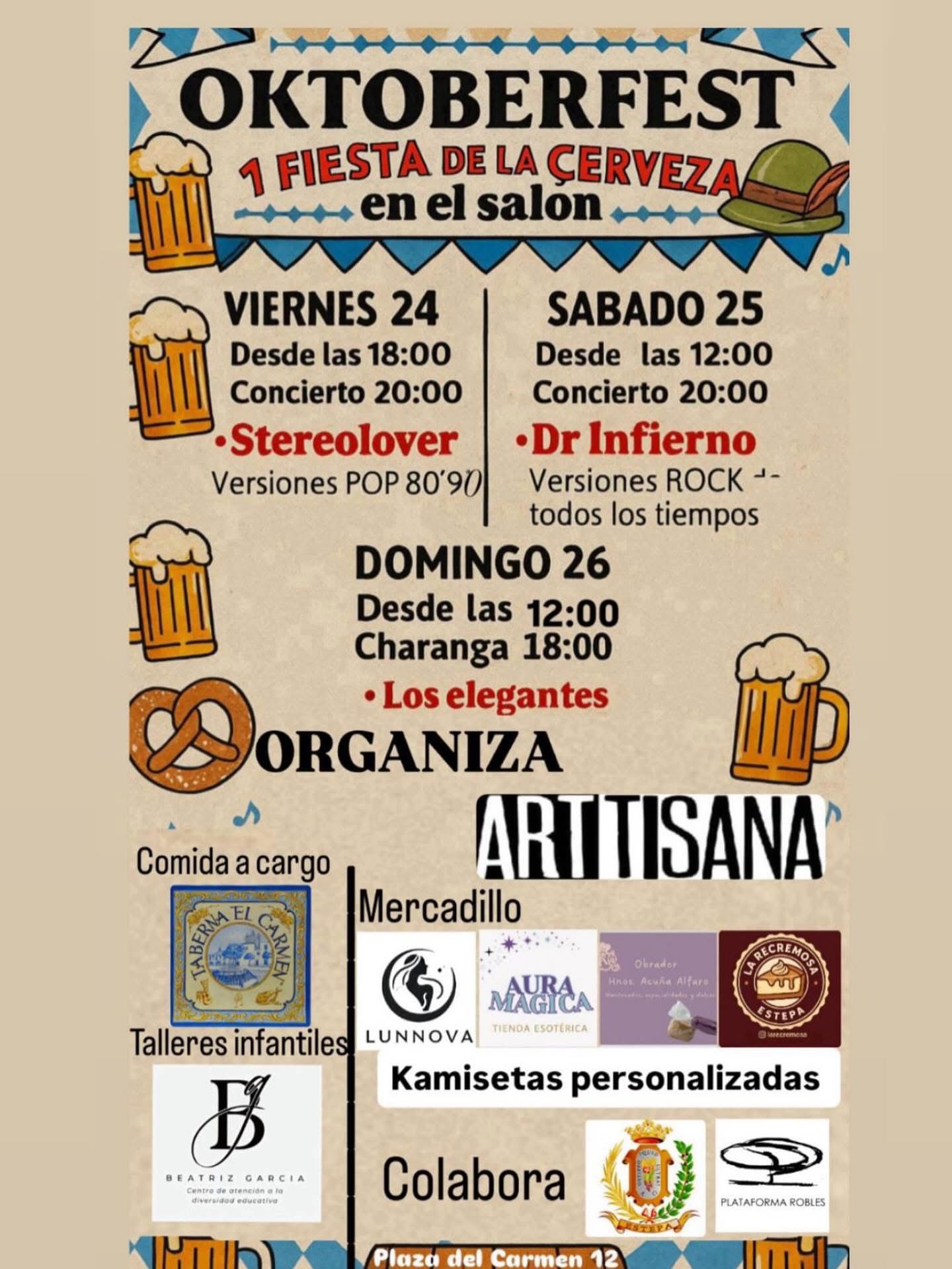 OKTOBERFEST 1ª FIESTA DE LA CERVEZA